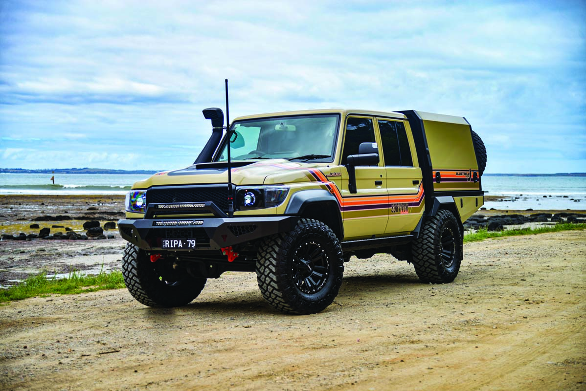 FEATURE BLUSTEELE CUSTOM 2022 TOYOTA LANDCRUISER 79 SERIES JUST 4X4S FEATURE BLUSTEELE CUSTOM 2022 TOYOTA LANDCRUISER 79 SERIES JUST 4X4S